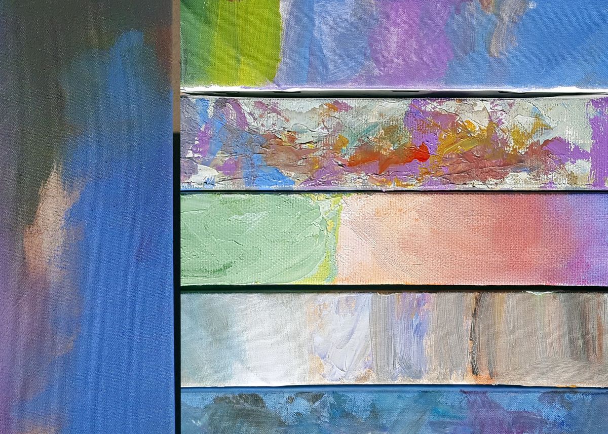 'Composition 6' Poster by Wash Art | Displate