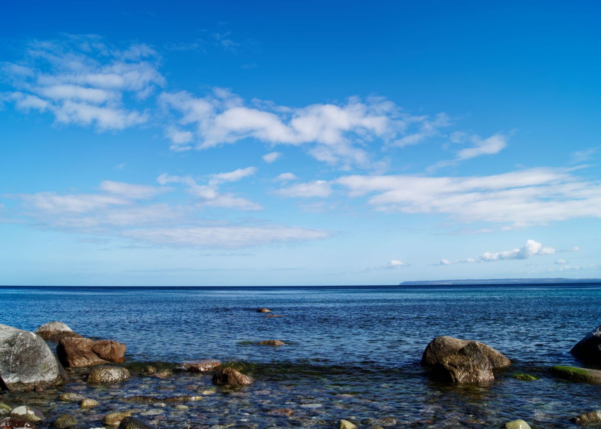 'Baltic Sea' Poster, picture, metal print, paint by Nerberks | Displate