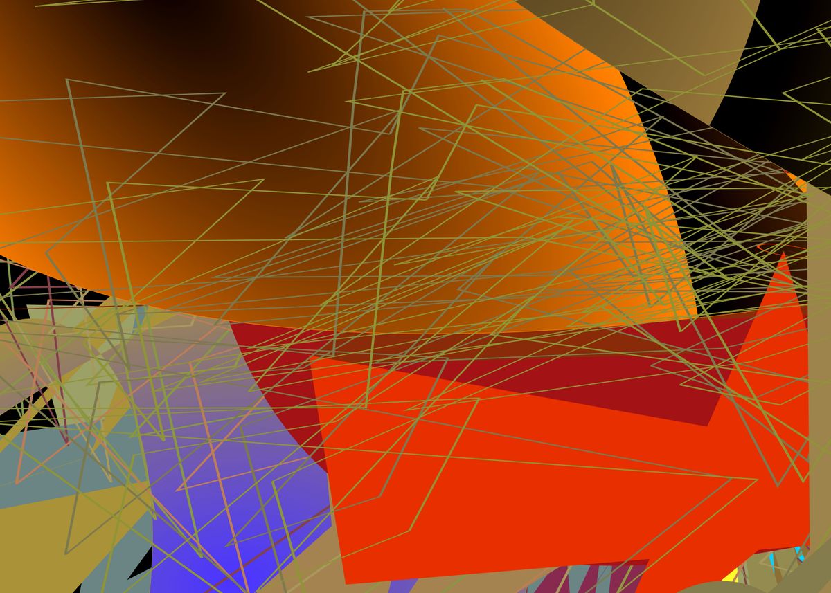 'Land v1' Poster by Vic Sadownik | Displate