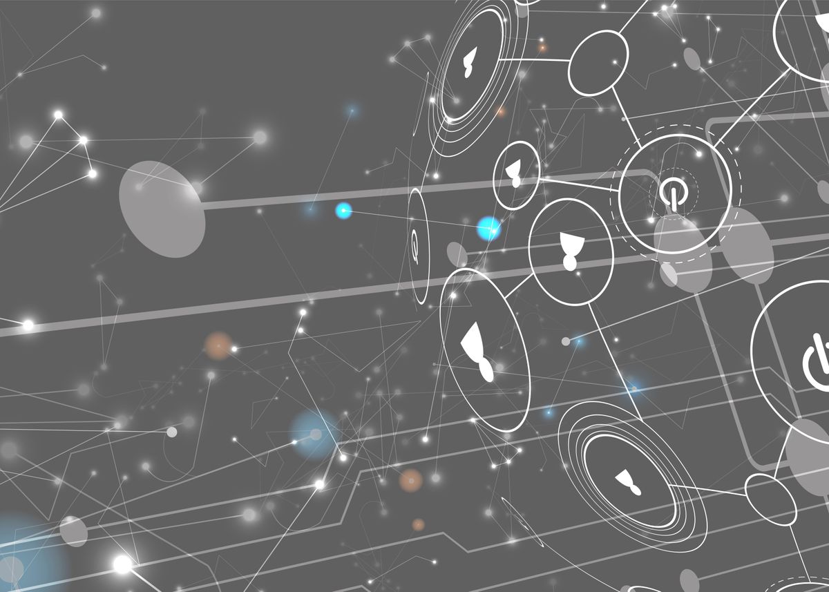 'abstract technology' Poster by Vs 1489 | Displate