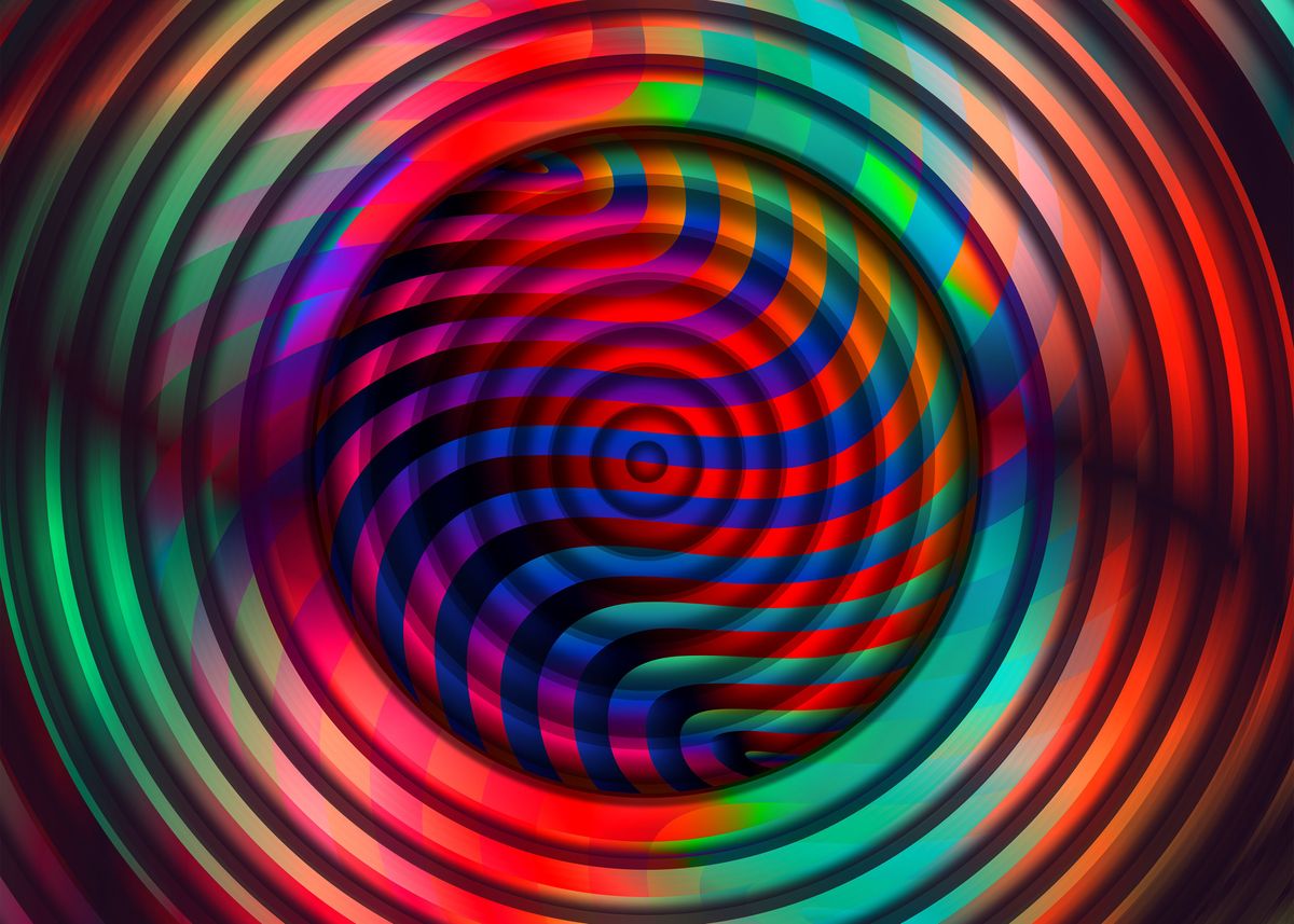 'Aperture' Poster, picture, metal print, paint by Divin Creador | Displate