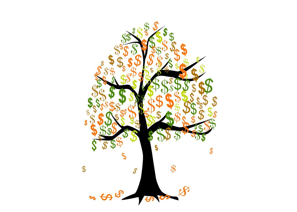 'Money Tree' Poster by HomeStead Digital | Displate