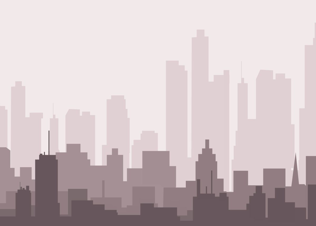 'Morning City' Poster, picture, metal print, paint by Samiran Sarkar ...