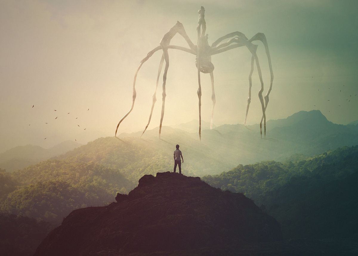 'Spider' Poster by Patryk Andrzejewski | Displate