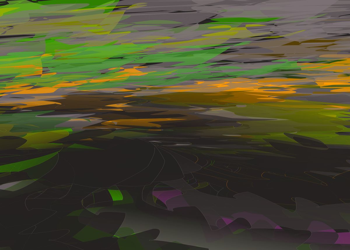 'Inhospitable planet v3' Poster by Vic Sadownik | Displate