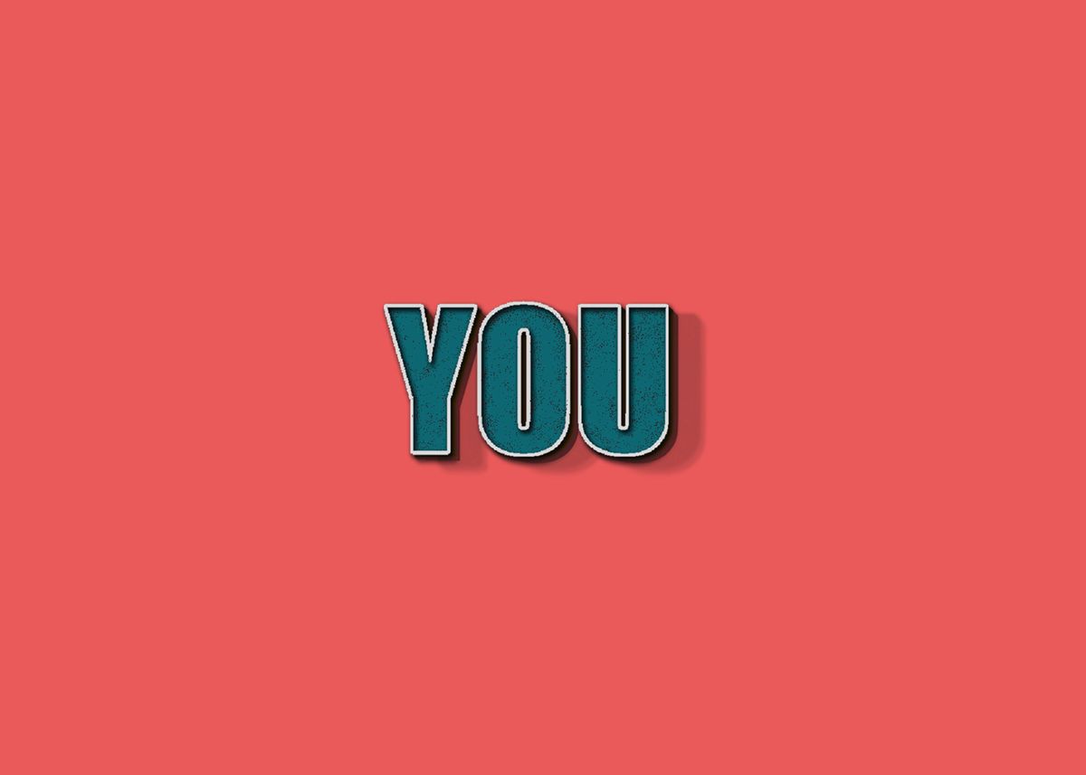 'You' Poster, picture, metal print, paint by Aljohn Paul | Displate