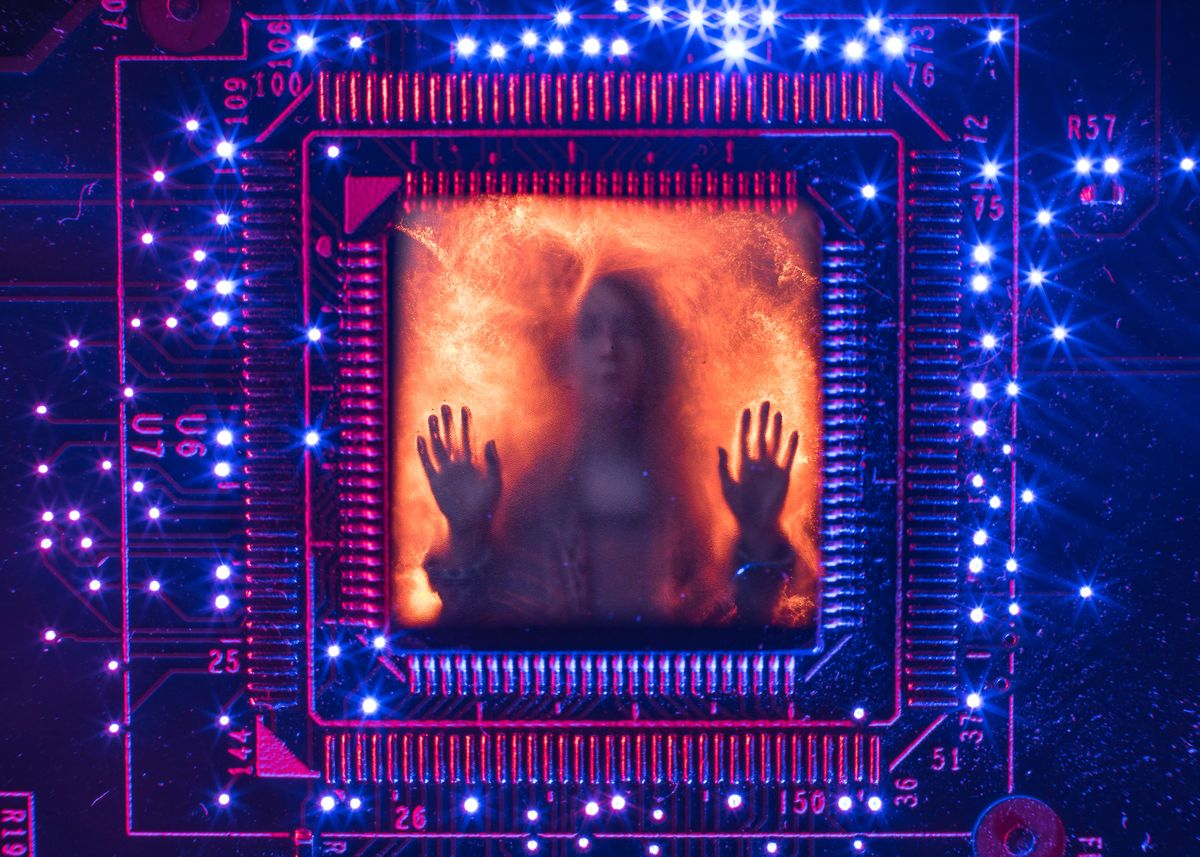 'Firewall' Poster, picture, metal print, paint by Tim | Displate