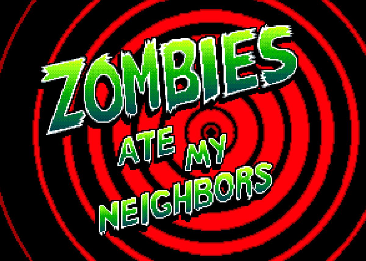 'Zombies Ate My Neighbors' Poster, picture, metal print, paint by ...