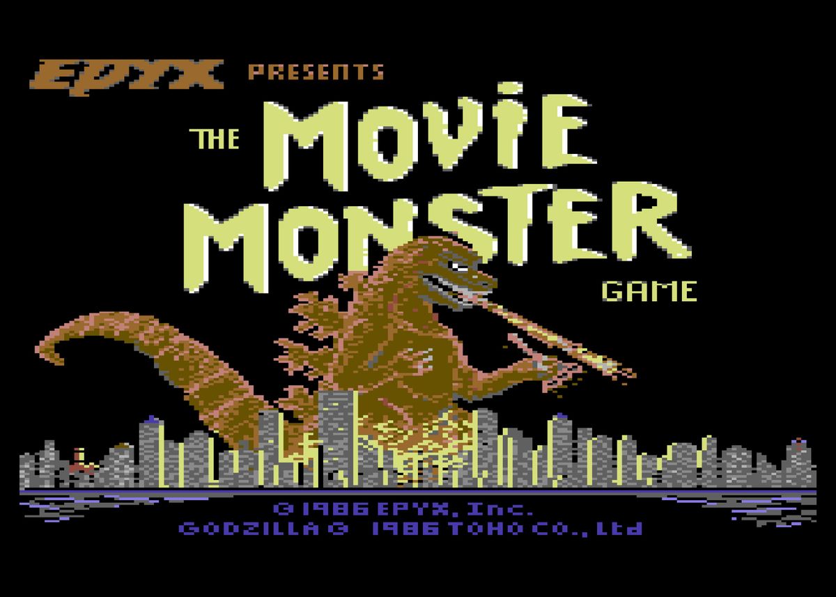 'Movie Monster Game' Poster, picture, metal print, paint by PixieFlow ...