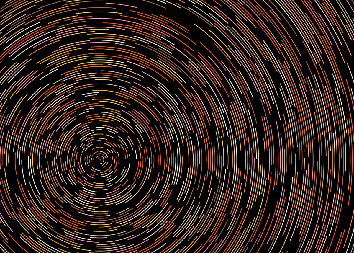 'Universe Circular' Poster by Iurii Vlasenko | Displate