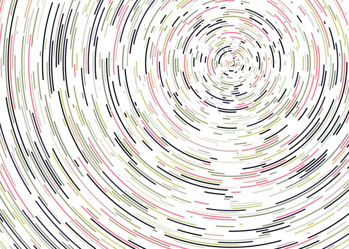 'Universe Circular' Poster by Iurii Vlasenko | Displate