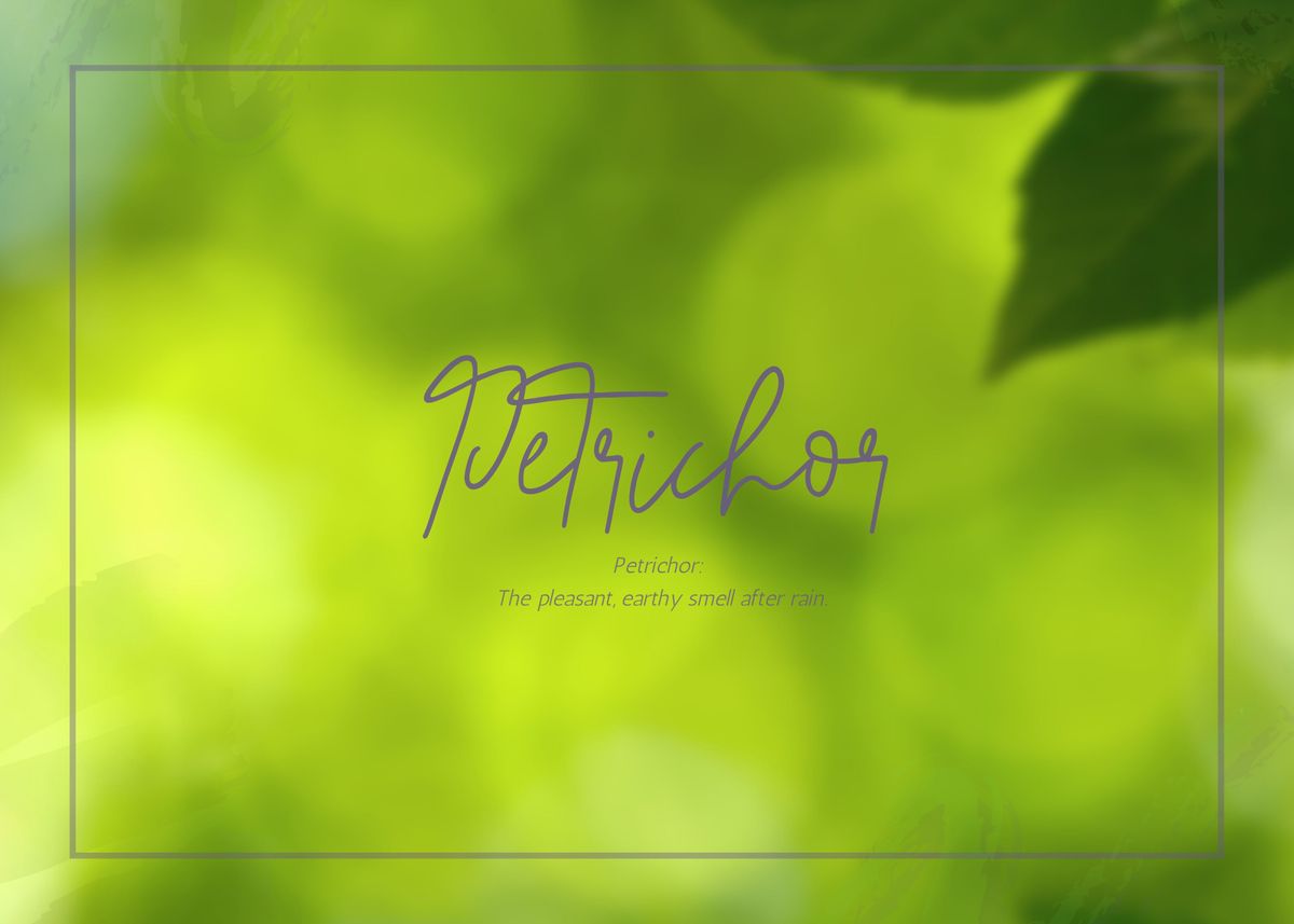'Petrichor' Poster by Kimberly Composition | Displate