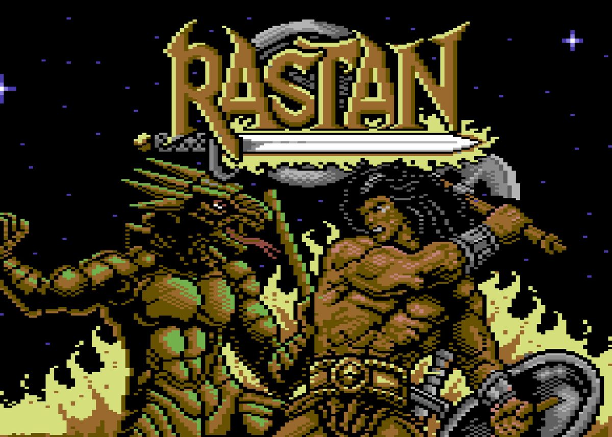 'Rastan' Poster, picture, metal print, paint by PixieFlow | Displate