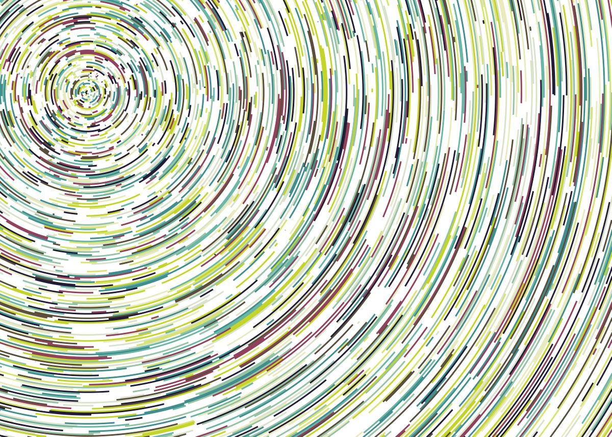 'Universe Circular' Poster by Iurii Vlasenko | Displate