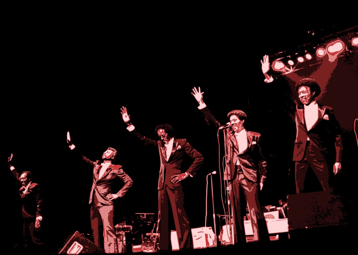 'The Temptations ' Poster, picture, metal print, paint by Josh B | Displate