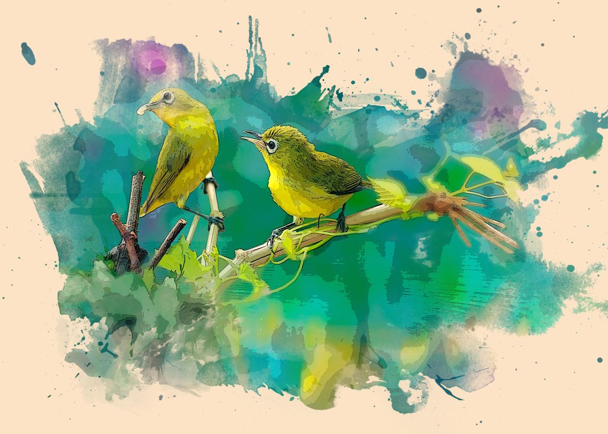 'BIRD' Poster by The Exlucive | Displate