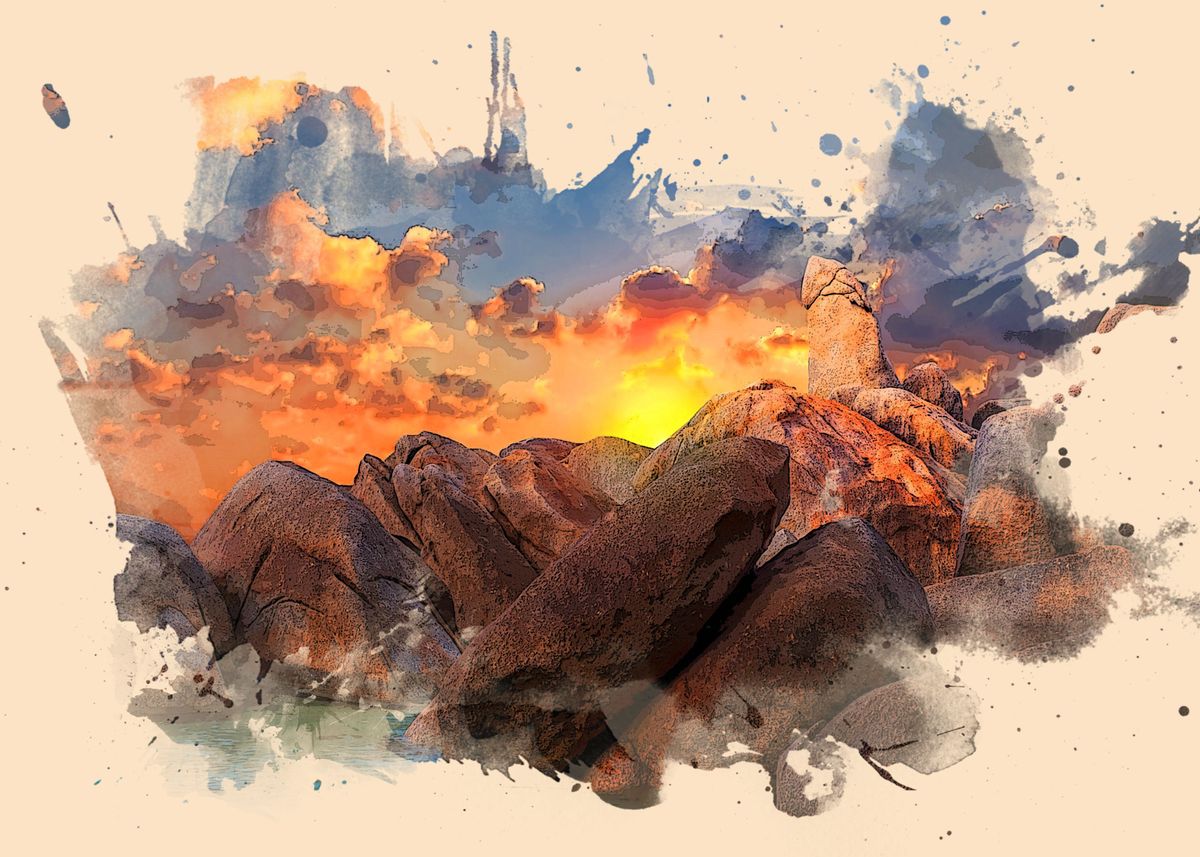 'SUNRISE' Poster by The Exlucive | Displate