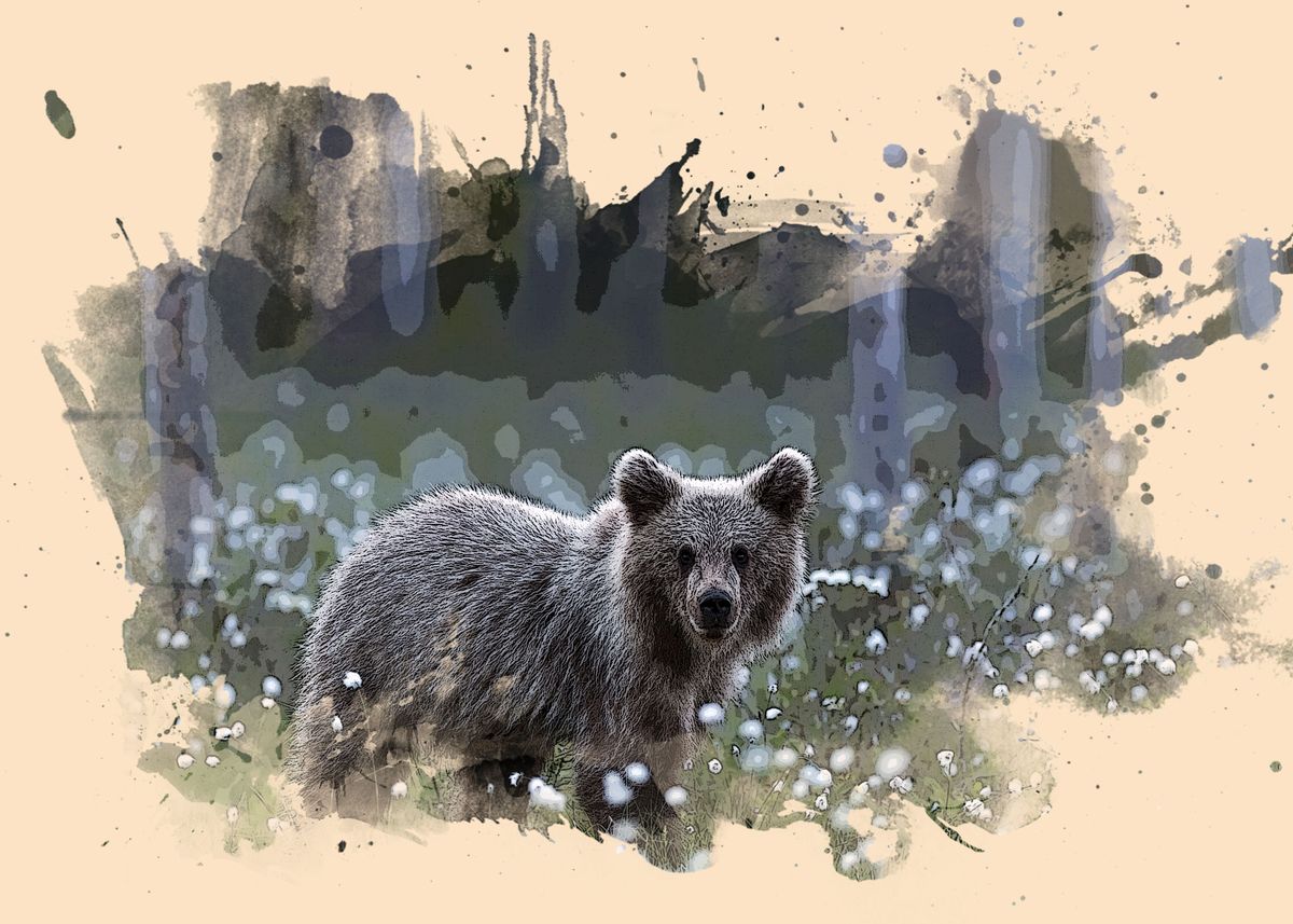 'animals wallpaper' Poster by The Exlucive | Displate