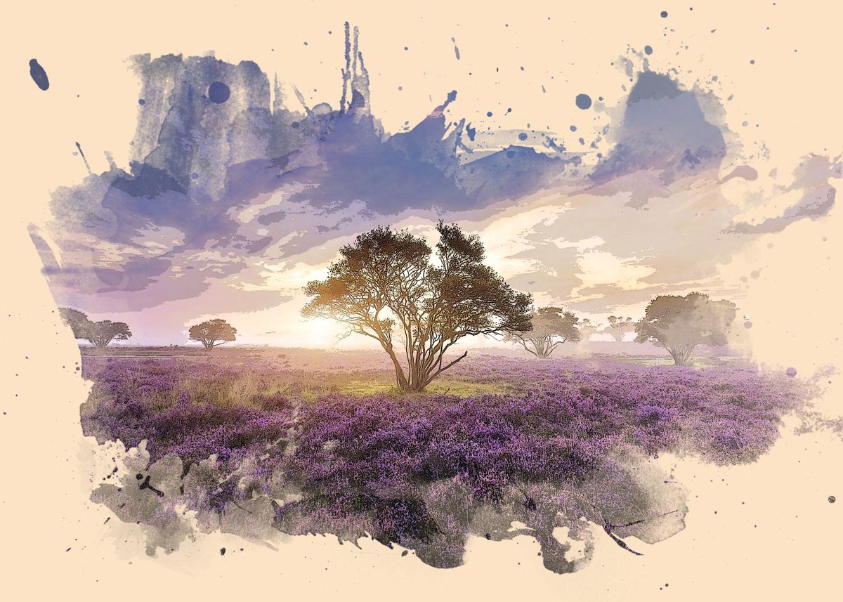 'NATURE' Poster by The Exlucive | Displate