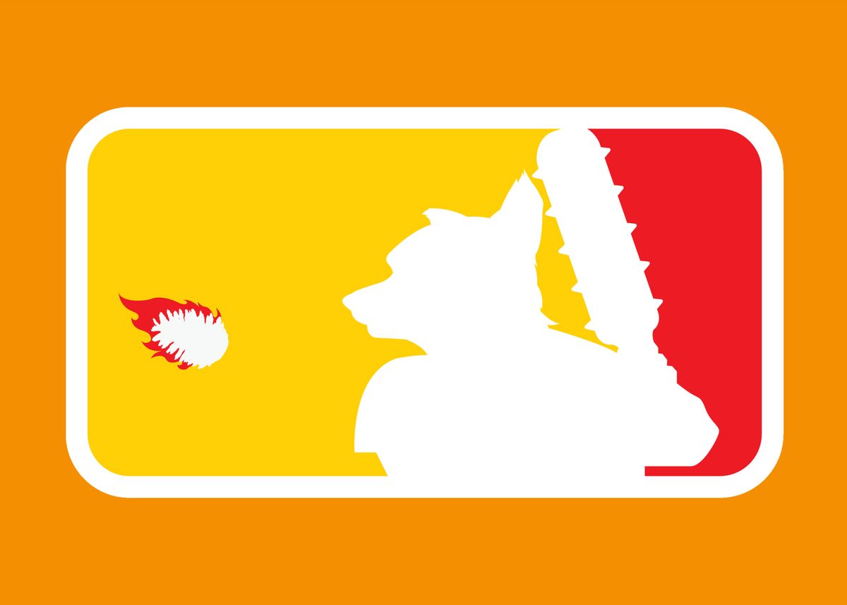 'Major League Whack Bat' Poster, picture, metal print, paint by ...