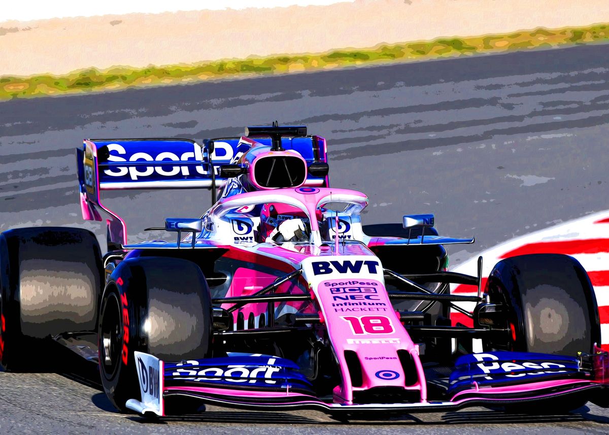 'Lance Stroll 2019' Poster by Therod | Displate