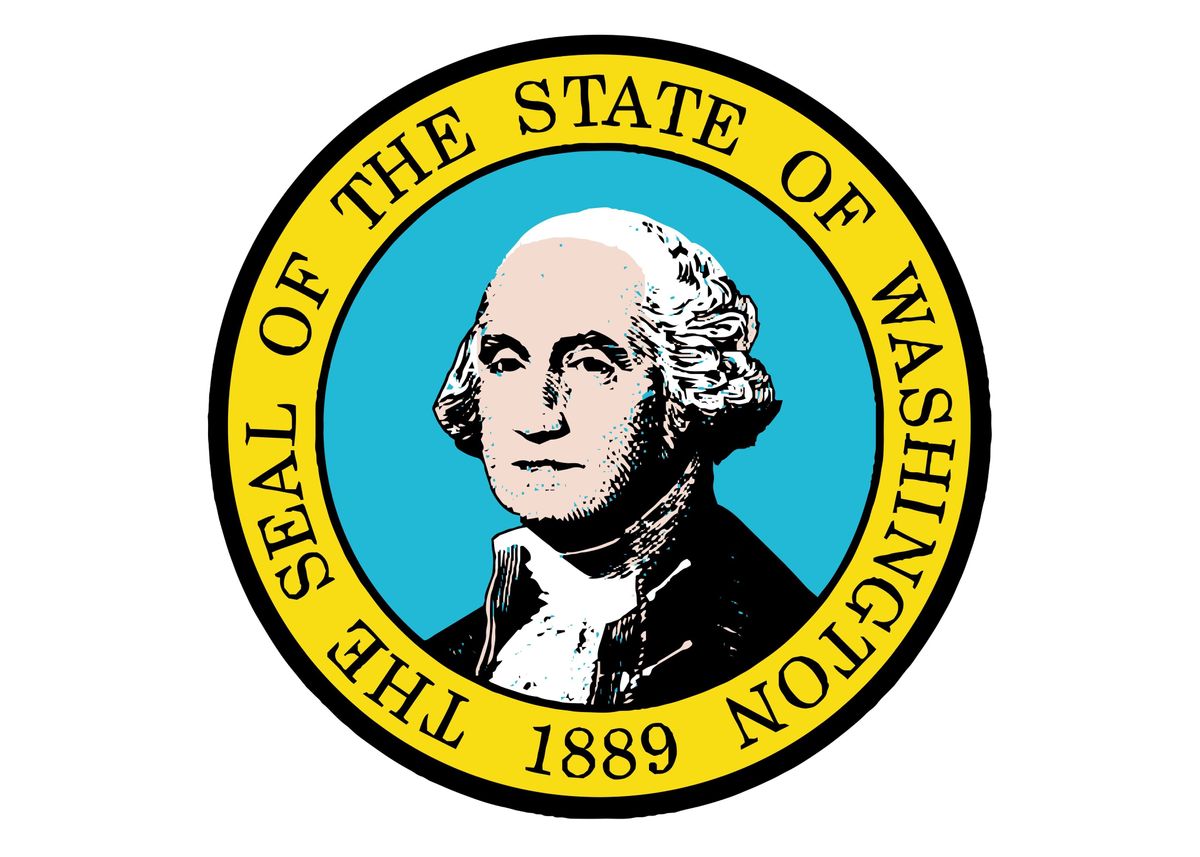 'Washington State Seal' Poster, picture, metal print, paint by ...