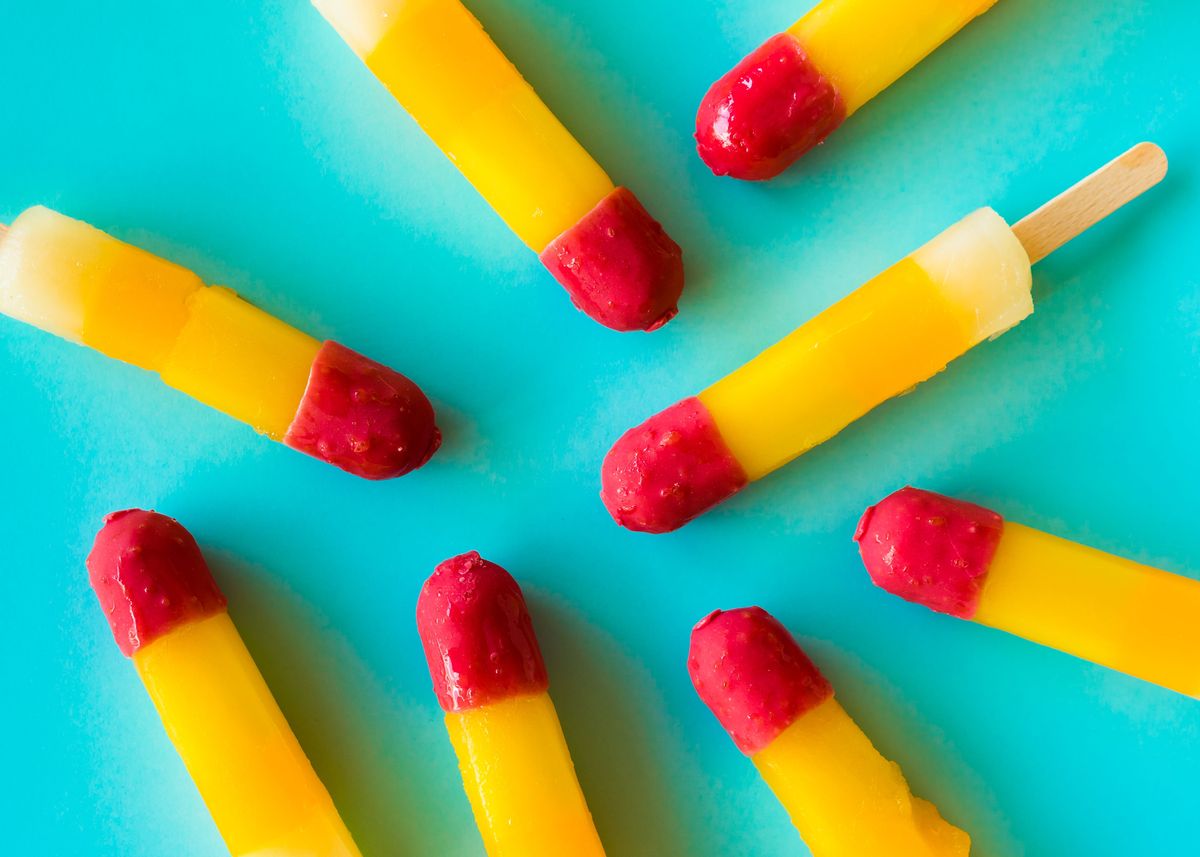 'Ice Lolly' Poster, picture, metal print, paint by Create Purkarthofer ...