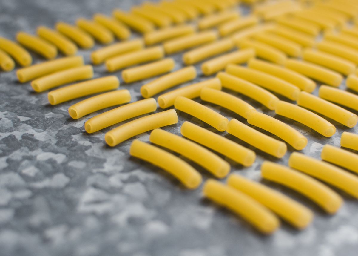 'Macaroni' Poster, picture, metal print, paint by Create Purkarthofer ...