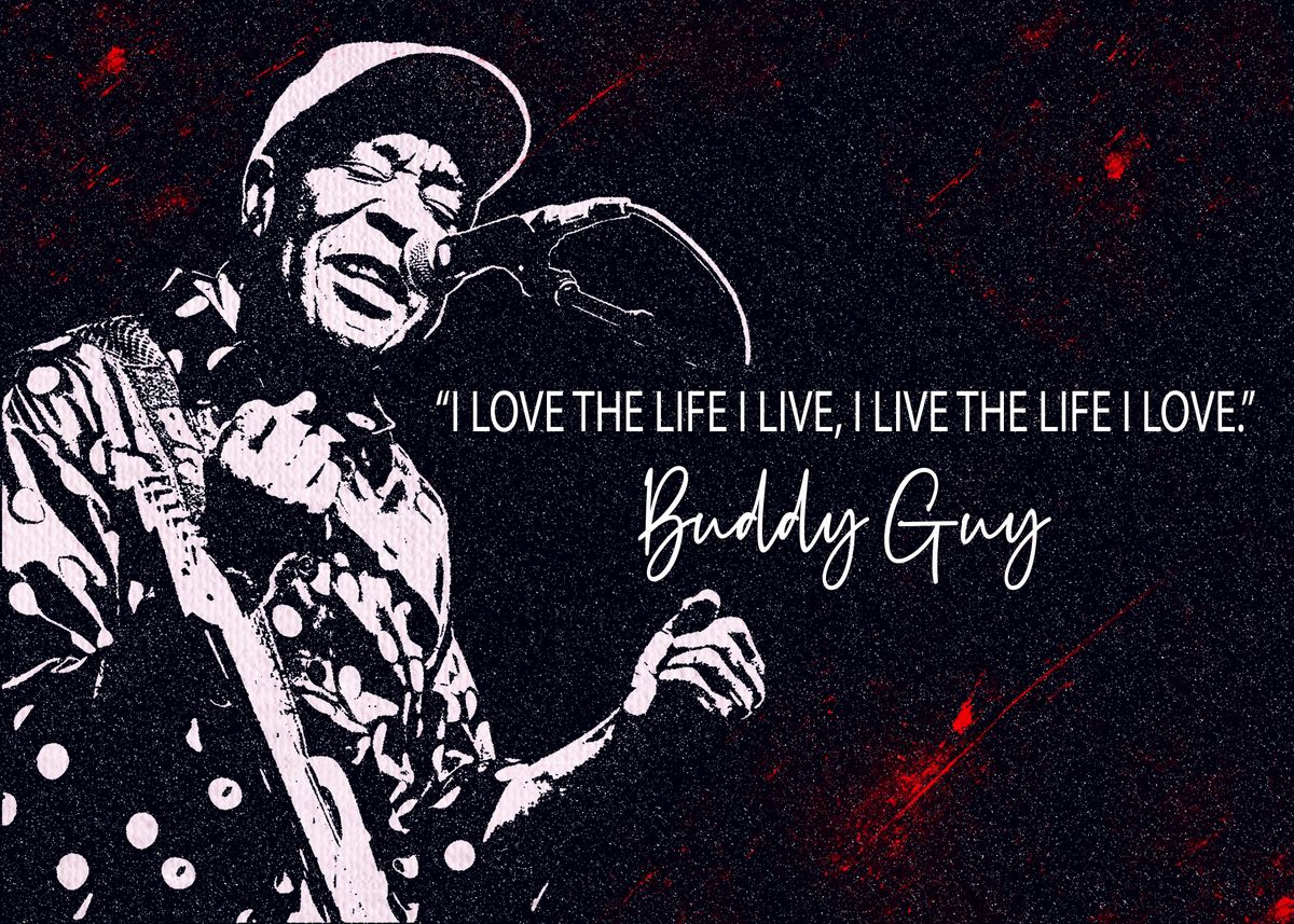 'Buddy Guy' Poster by TI KI | Displate