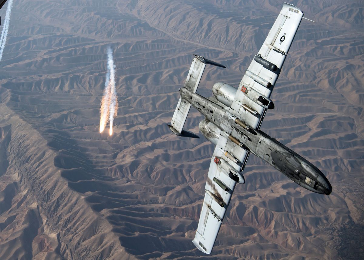 'Dropping Flares' Poster, picture, metal print, paint by Conceptual ...