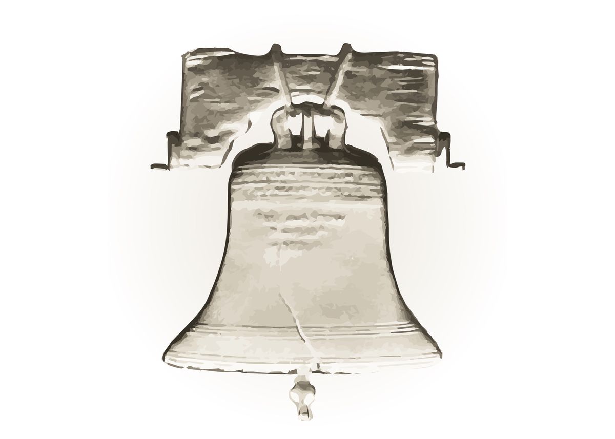 'Liberty Bell' Poster, picture, metal print, paint by HomeStead Digital ...