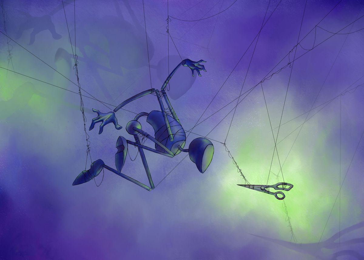 'The Struggle is Real' Poster, picture, metal print, paint by Kenna ...