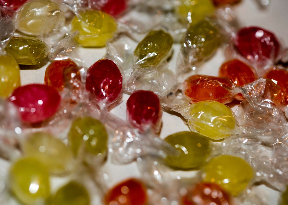 'Colorful candies bon bons' Poster by BakalaeroZz Photography | Displate