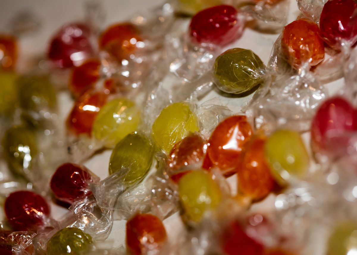 'Colorful candies bon bons' Poster by BakalaeroZz Photography | Displate