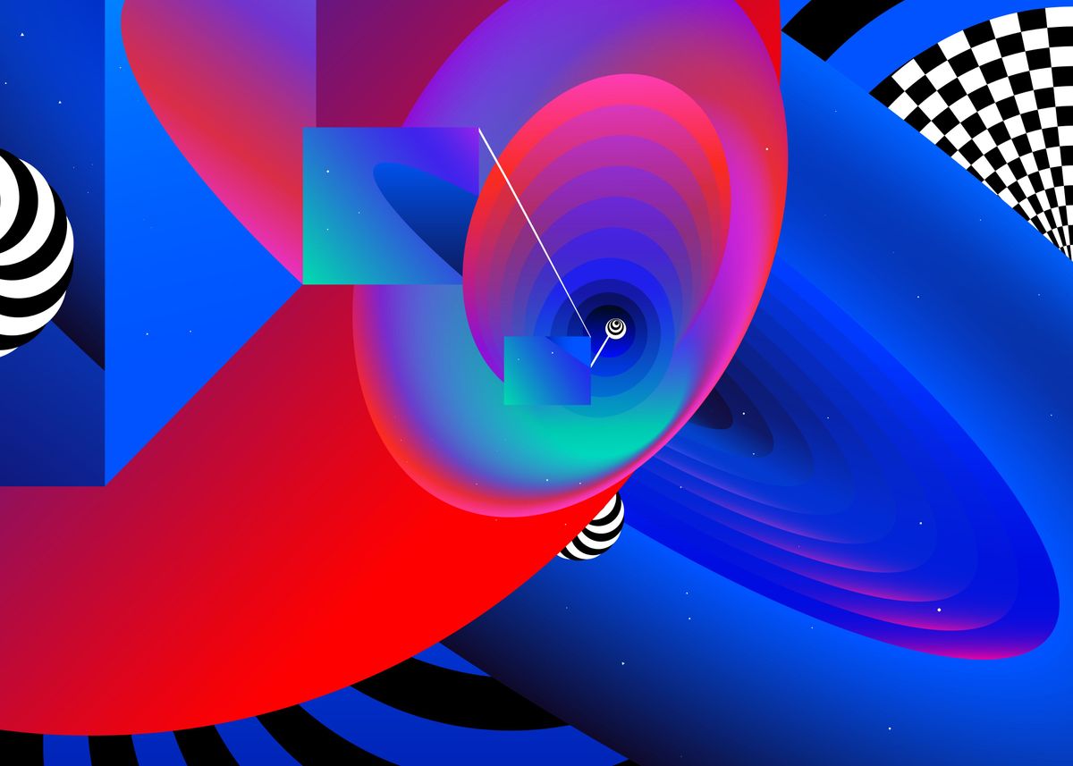 'Teleportation' Poster by Divin Creador | Displate