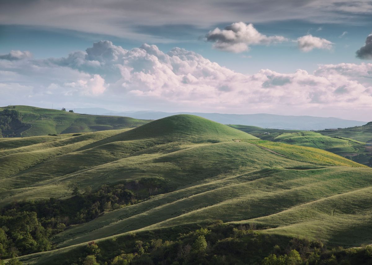 'The Perfect Hill' Poster, picture, metal print, paint by Christian ...