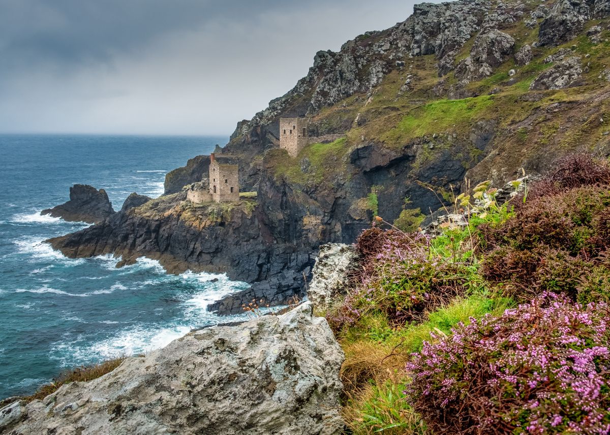 'Botallack Mine Cornwall' Poster, picture, metal print, paint by Art ...