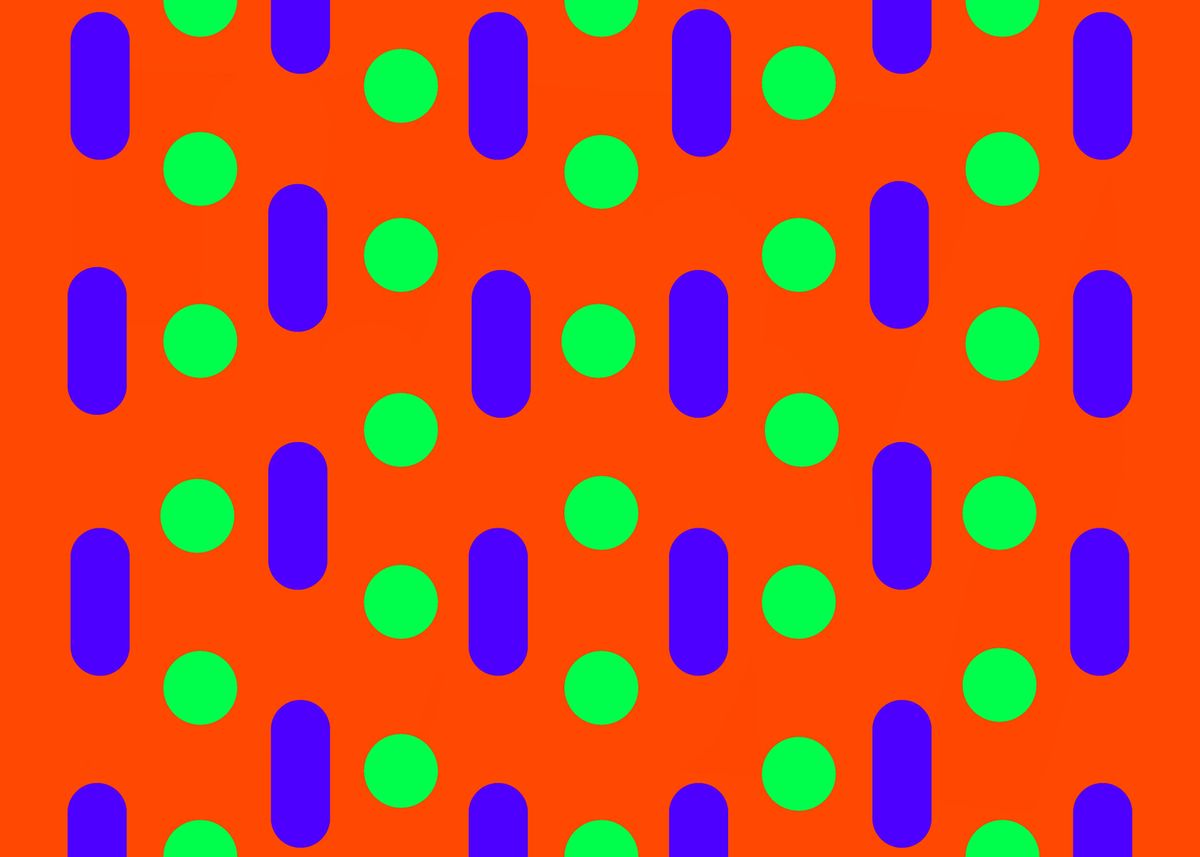 'Blue and Green Mix' Poster, picture, metal print, paint by Avery Knox ...