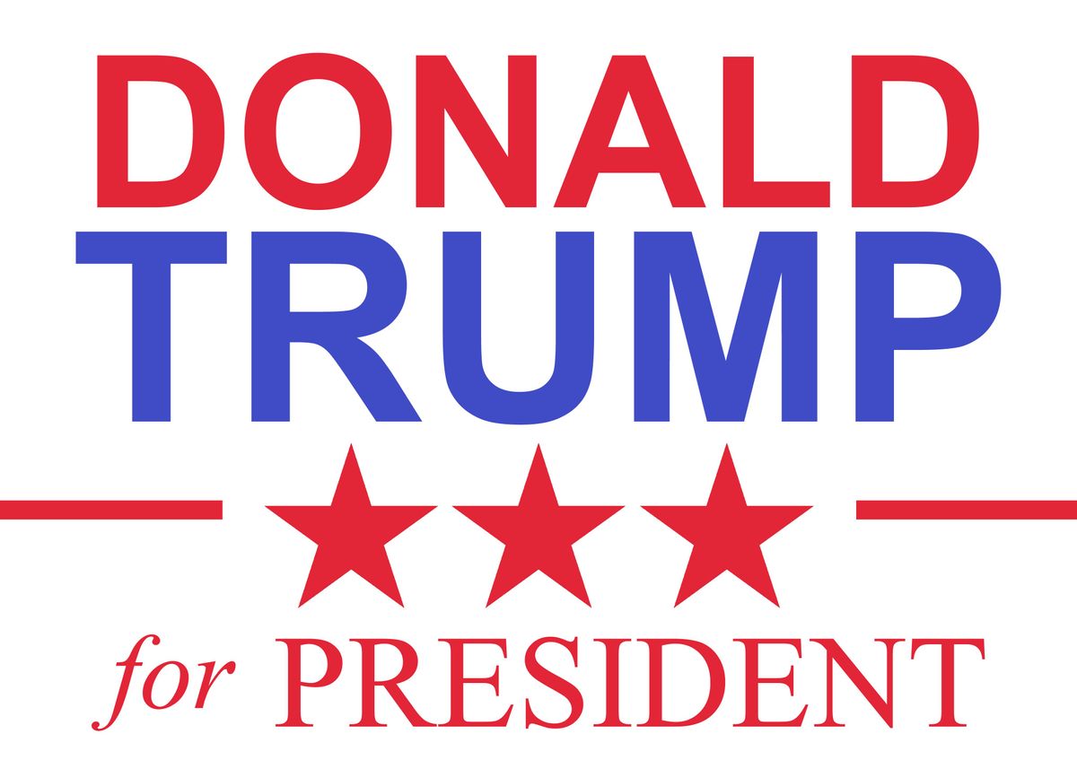 'DONALD TRUMP Election' Poster, picture, metal print, paint by Atomic ...