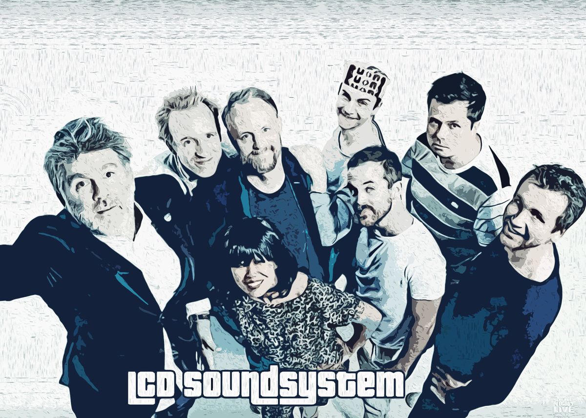 'LCD Soundsystem' Poster, picture, metal print, paint by Dillon Holden ...