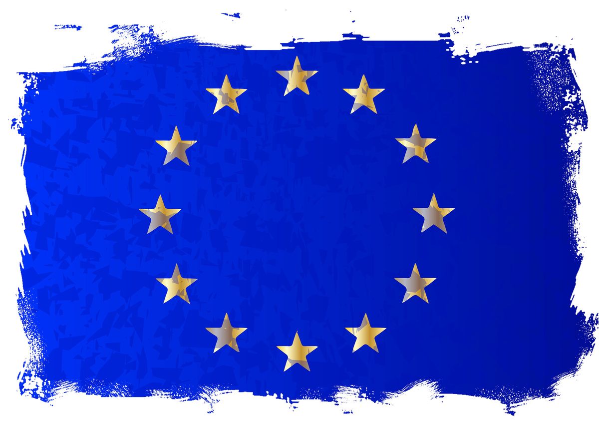 'EU Flag' Poster by HomeStead Digital | Displate