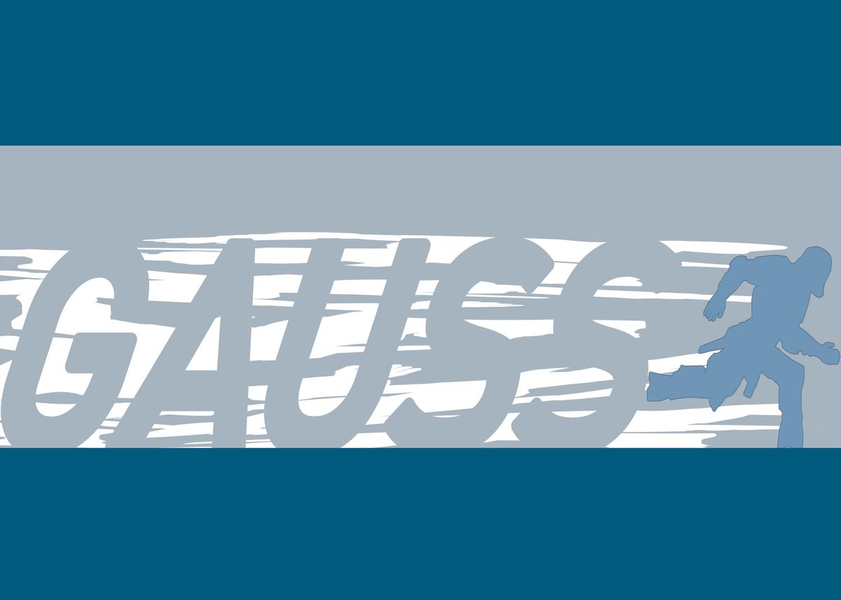 'Gauss Warframe Banner' Poster, picture, metal print, paint by ...