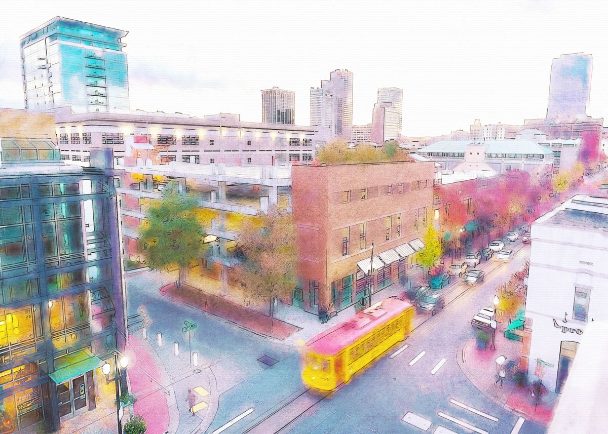 'Little Rock' Poster, picture, metal print, paint by Aaron Design ...