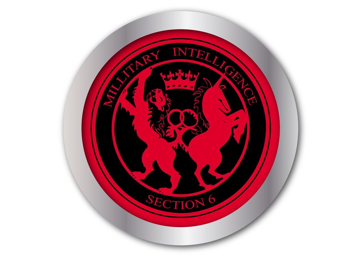 'Mi6 Badge Button' Poster by HomeStead Digital | Displate