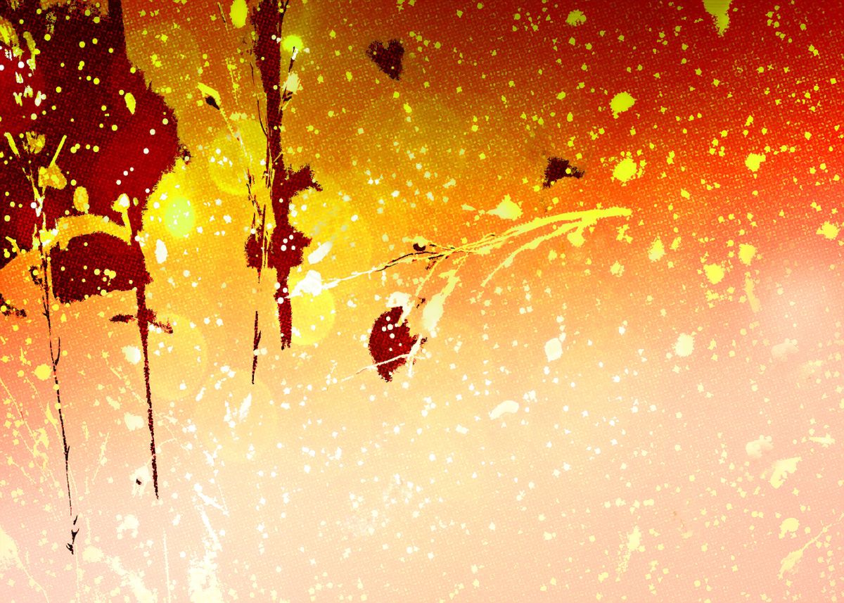 'Autumn Fade ' Poster, picture, metal print, paint by Elaine Manley ...