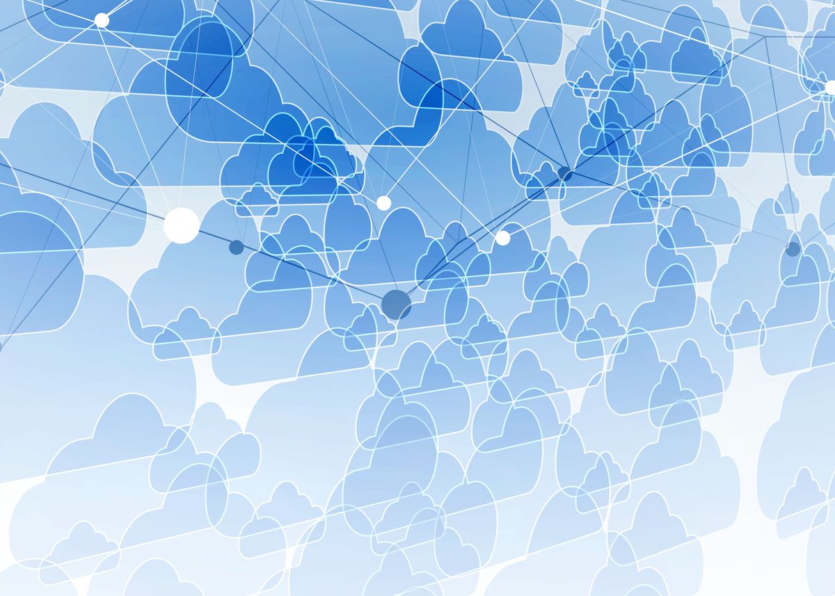 ' cloud technology' Poster by Vs 1489 | Displate