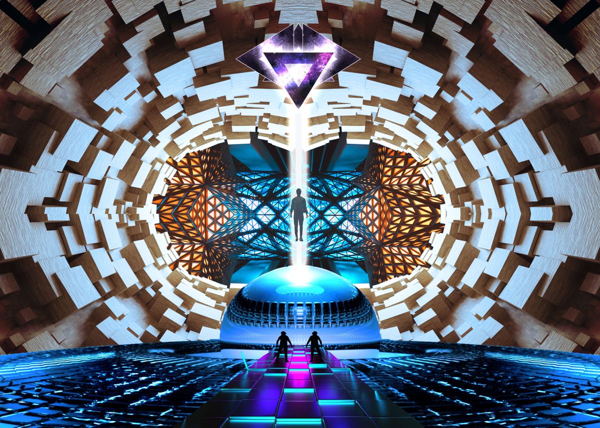 'teleport masters' Poster, picture, metal print, paint by Milos Maric ...