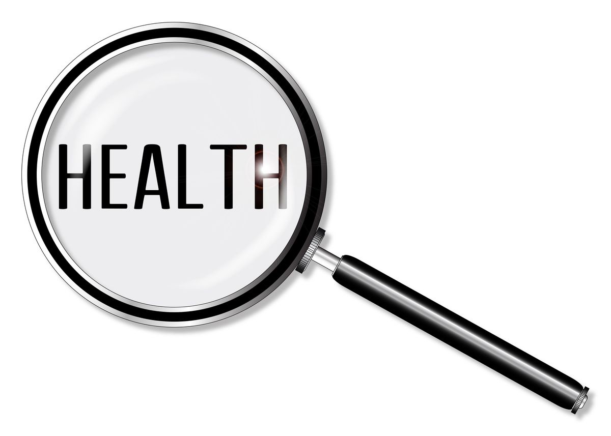'Health Magnifying Glass' Poster by HomeStead Digital | Displate
