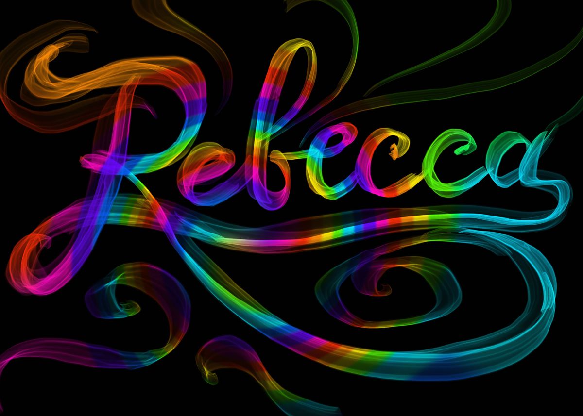 'Rebecca' Poster, picture, metal print, paint by fabiococcoillustrator ...