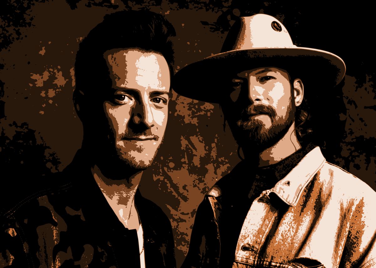 'Florida Georgia Line' Poster, picture, metal print, paint by Josh B ...